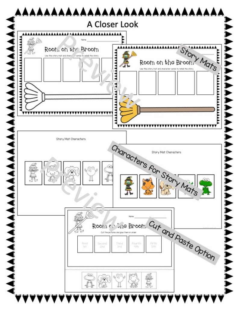 Room on the Broom Printable Activities - Etsy