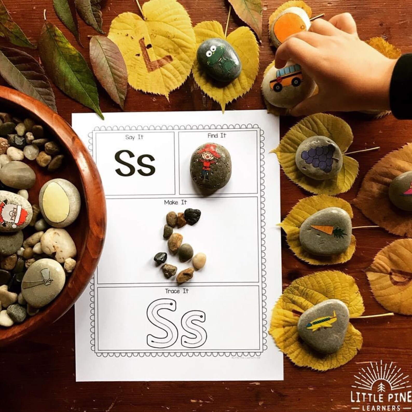 Say It, Find It, Make It, Write It- With Letter Cards and Beginning ...