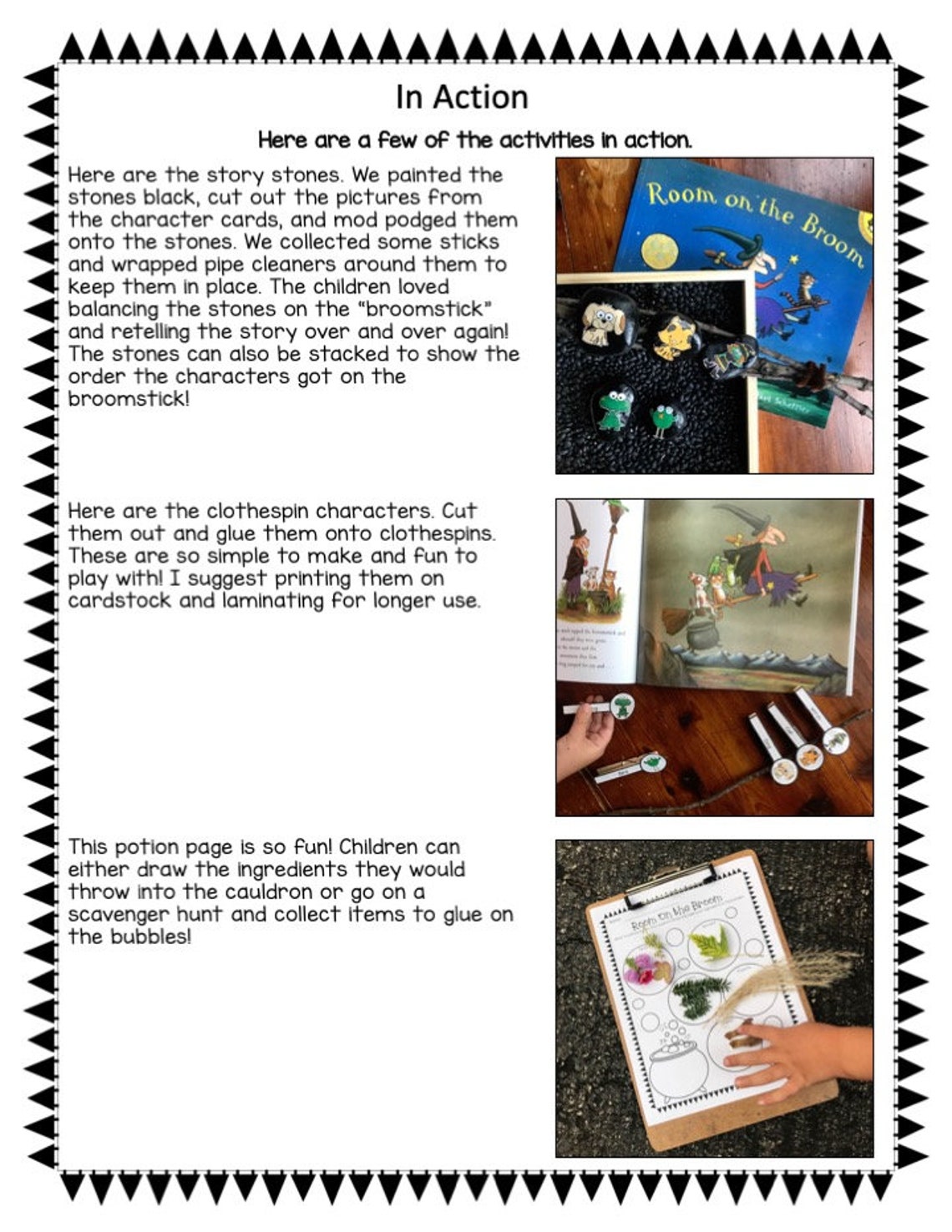 Room on the Broom Printable Activities - Etsy