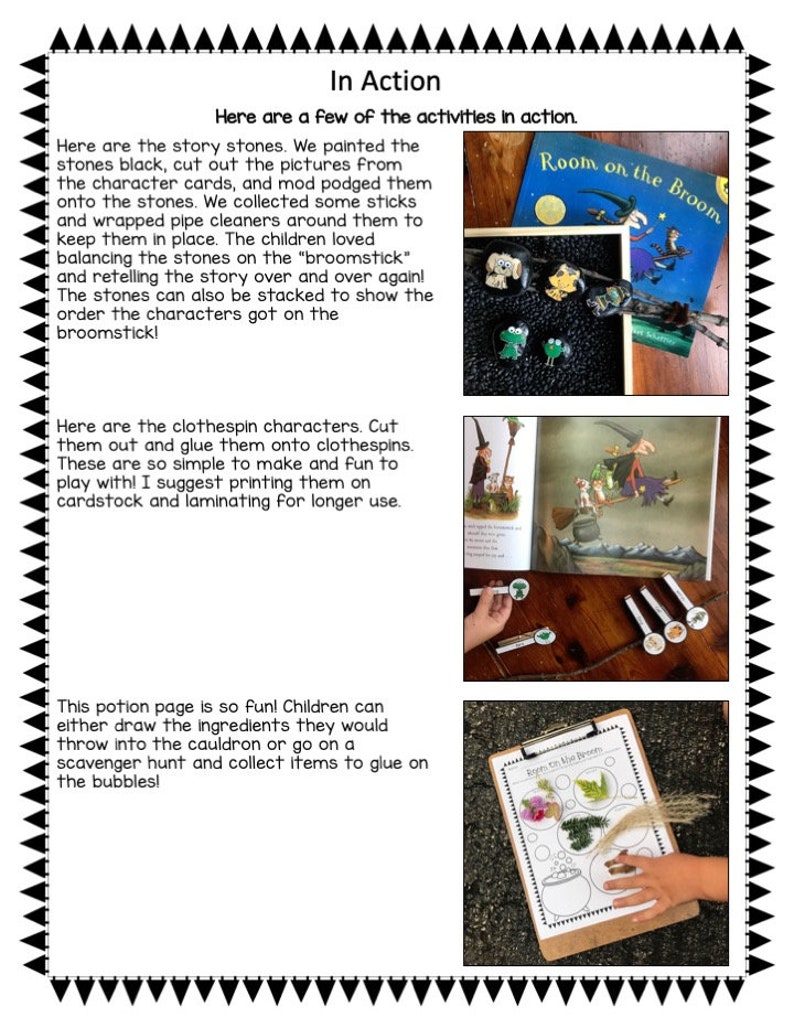 Room on the Broom Printable Activities - Etsy