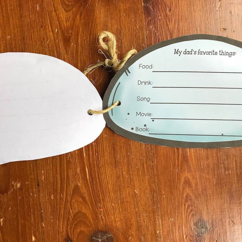 My Dad Rocks- Father's Day Book - Etsy