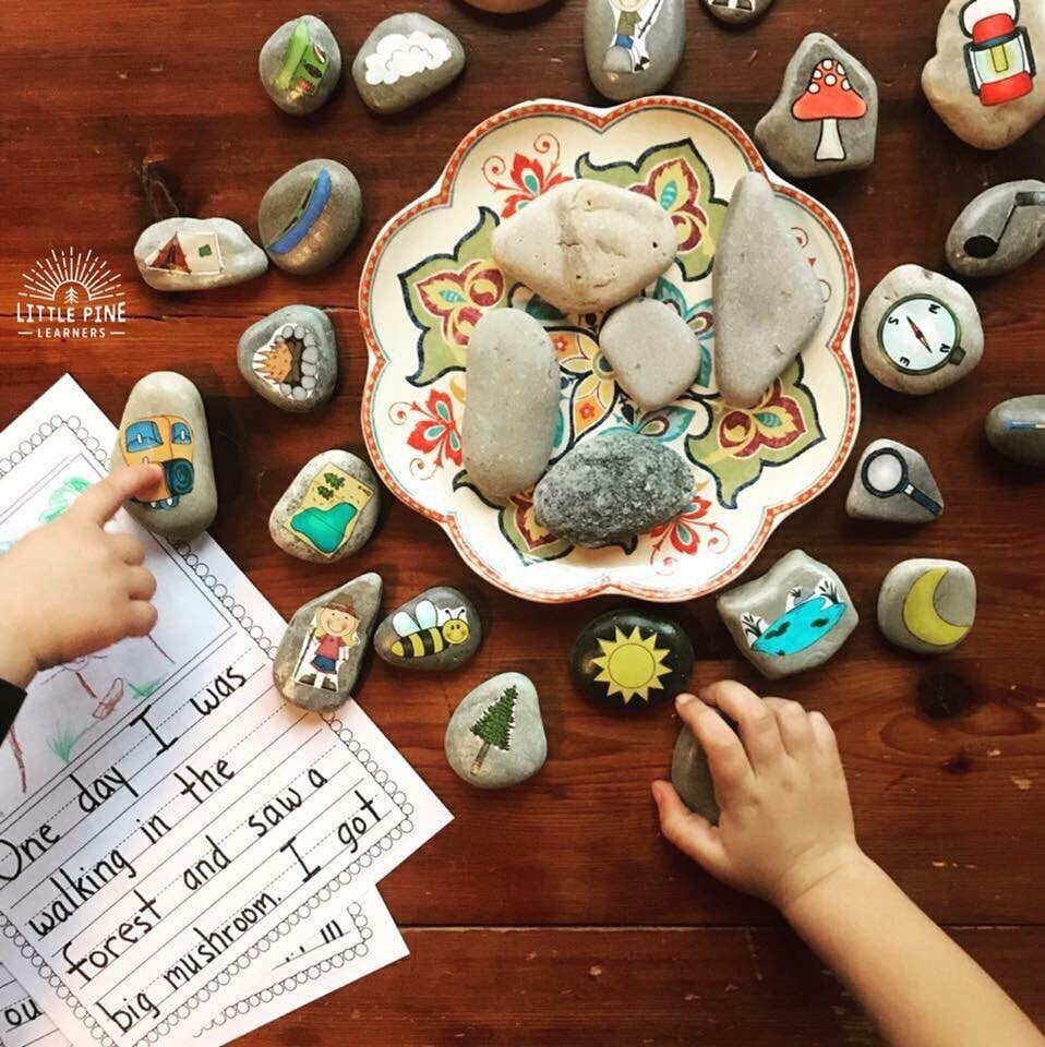 Story Stones for Writing and Storytelling - Etsy