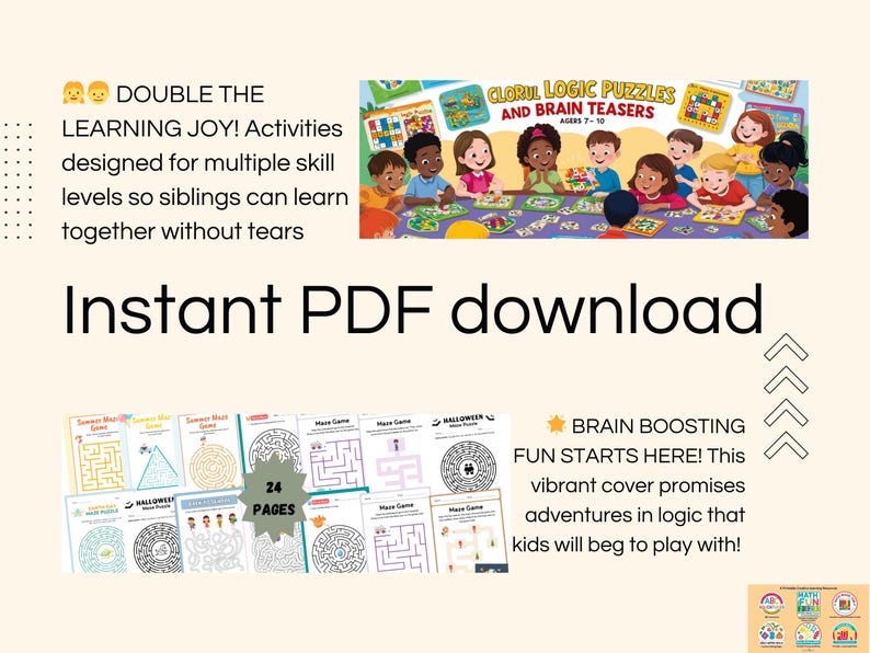 Critical Thinking Kids: Logic Puzzles & Brain Teasers (ages 7-10) Give ...