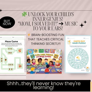 Critical Thinking Kids: Logic Puzzles & Brain Teasers (ages 7-10) Give ...