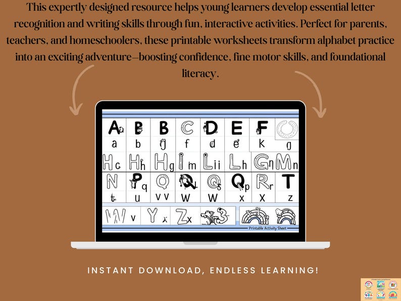 Letter A-Z Hunt Printables | Alphabet Recognition & Tracing Worksheets ...