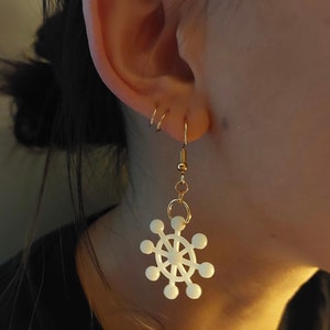 Mahoraga Wheel Earrings & Necklace | Jujutsu Kaisen - Etsy