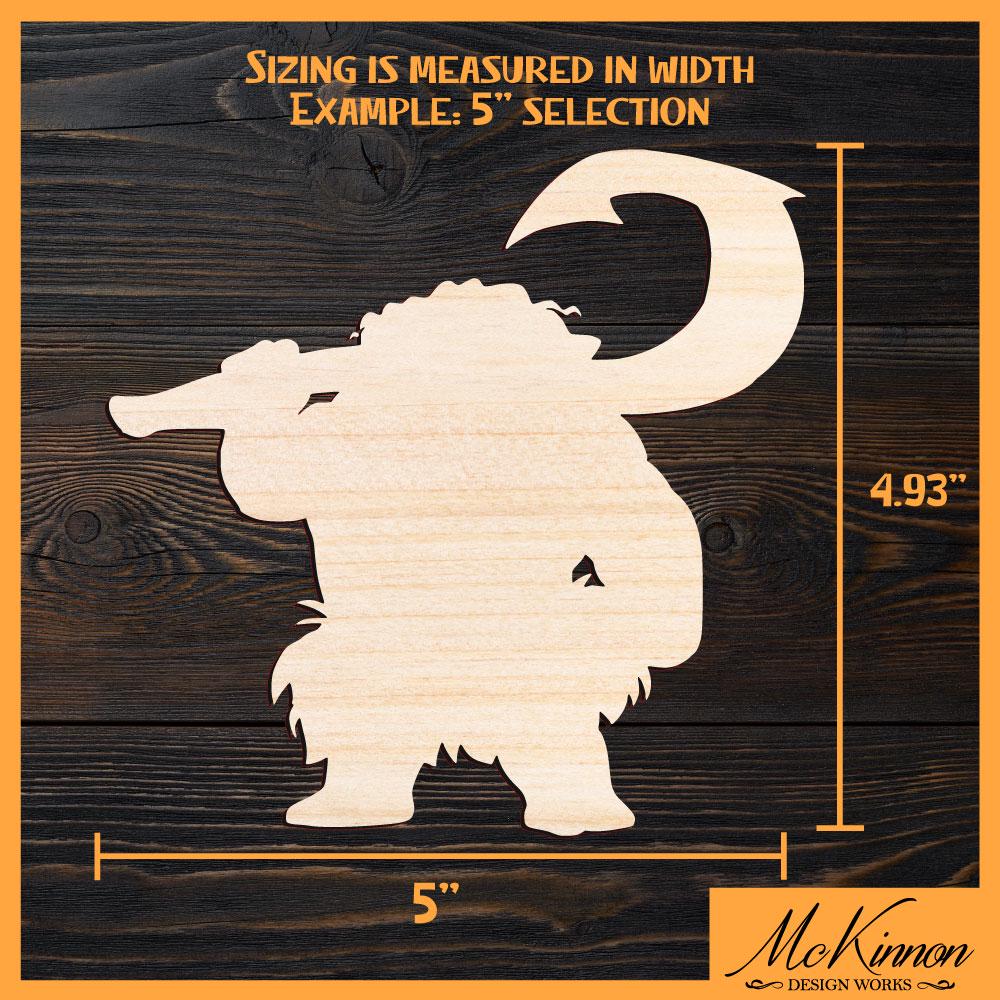Maui Cutout, Disney Laser Cut Unfinished Wood Shapes, Moana Cutouts ...