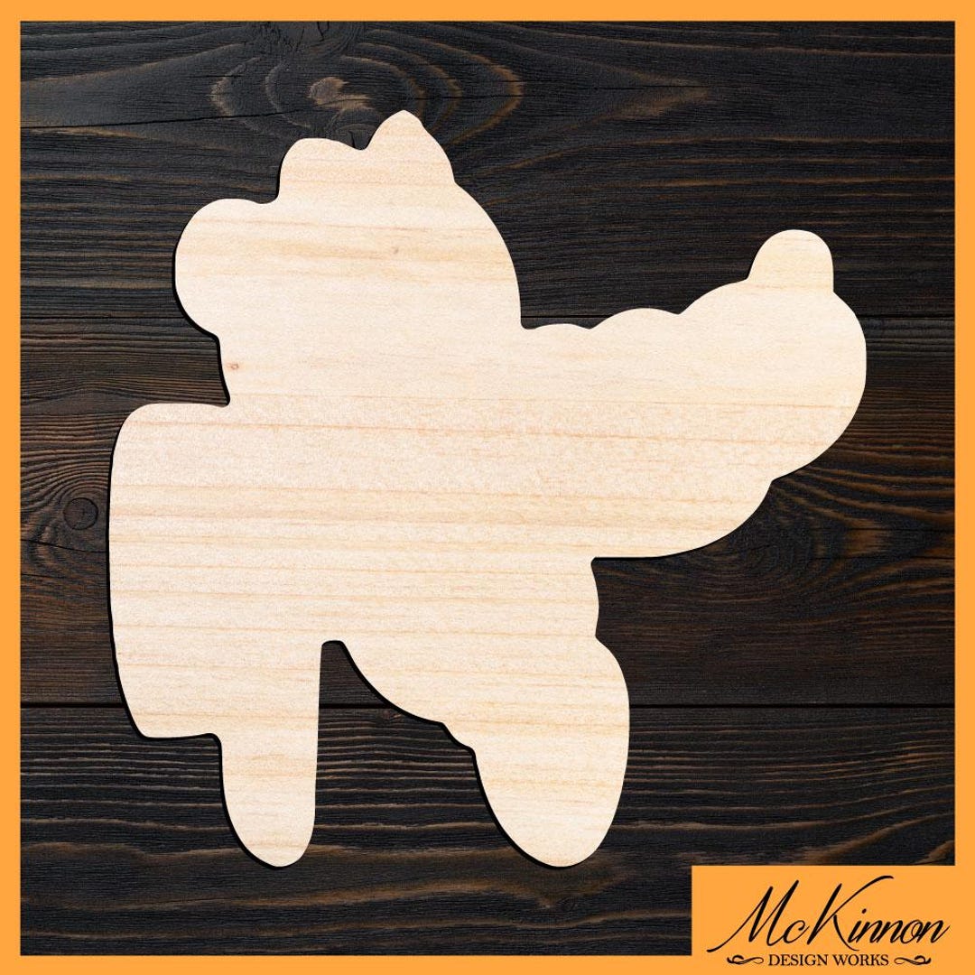 Pluto Cutout, Disney Laser Cut Unfinished Wood Shapes, Disney ...