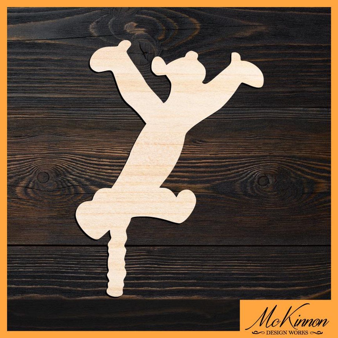Tigger Cutout, Disney Laser Cut Unfinished Wood Shapes, Disney ...