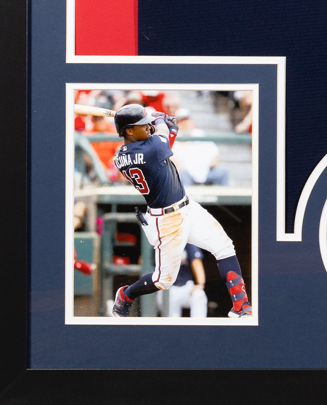 Ronald Acuna Jr. Autographed, Professionally Framed, Atlanta Braves ...