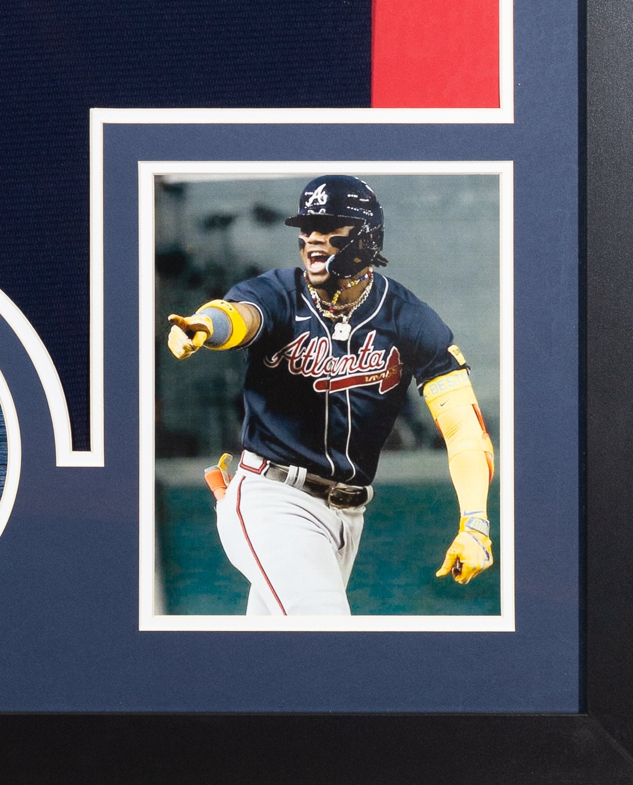 Ronald Acuna Jr. Autographed, Professionally Framed, Atlanta Braves ...