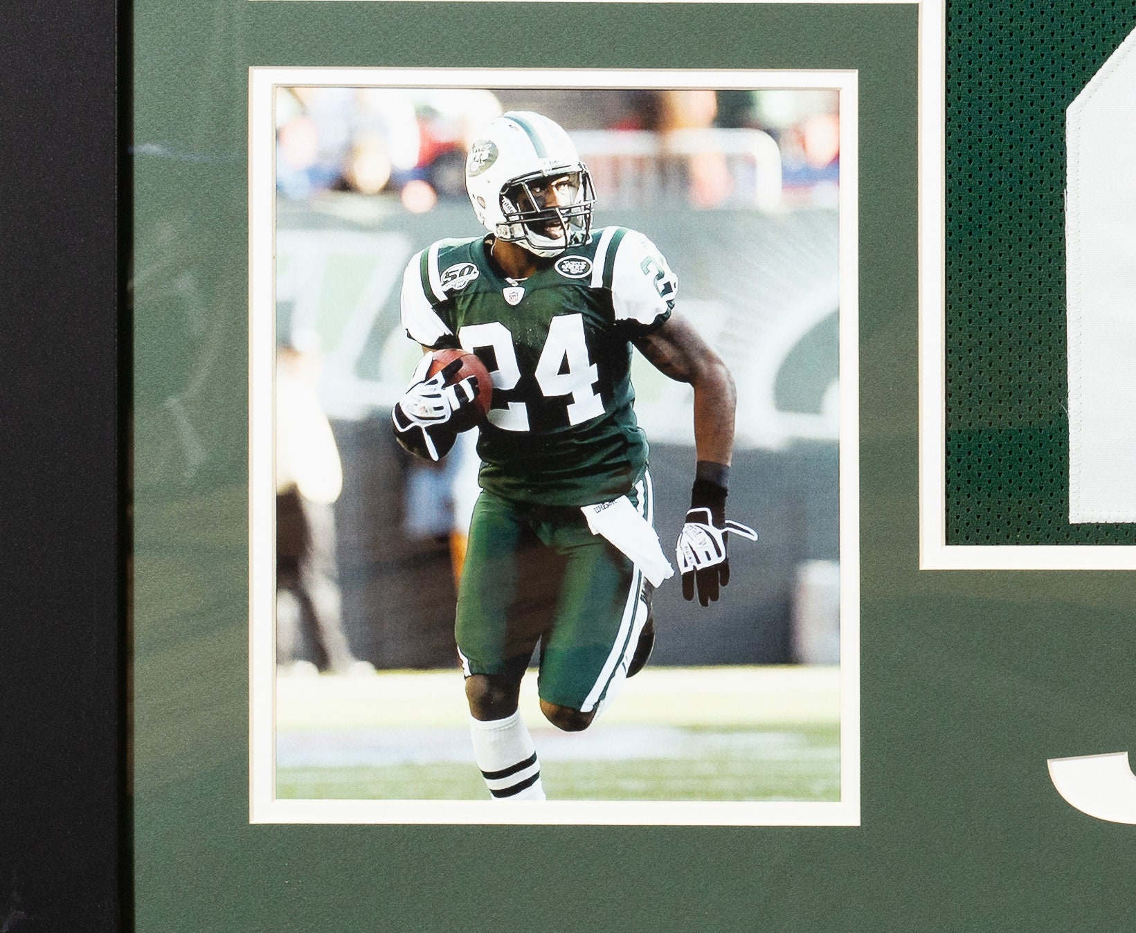 Darelle Revis Autographed, Professionally Framed, New York Jets Jersey ...
