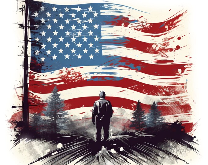 Melting American Flag Png | American Flag Png | Vector Graffiti ...