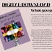 Paper Pack Rainbow Smoke Instant Digital Download Tiled Seamless ...