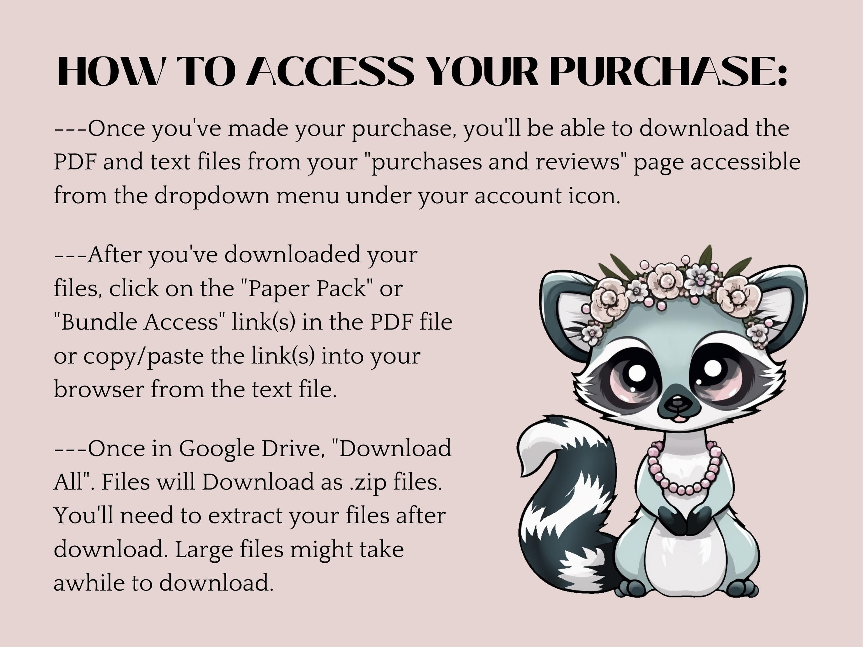 Paper Pack Navy Stripes Floral Instant Digital Download Tiled Seamless ...