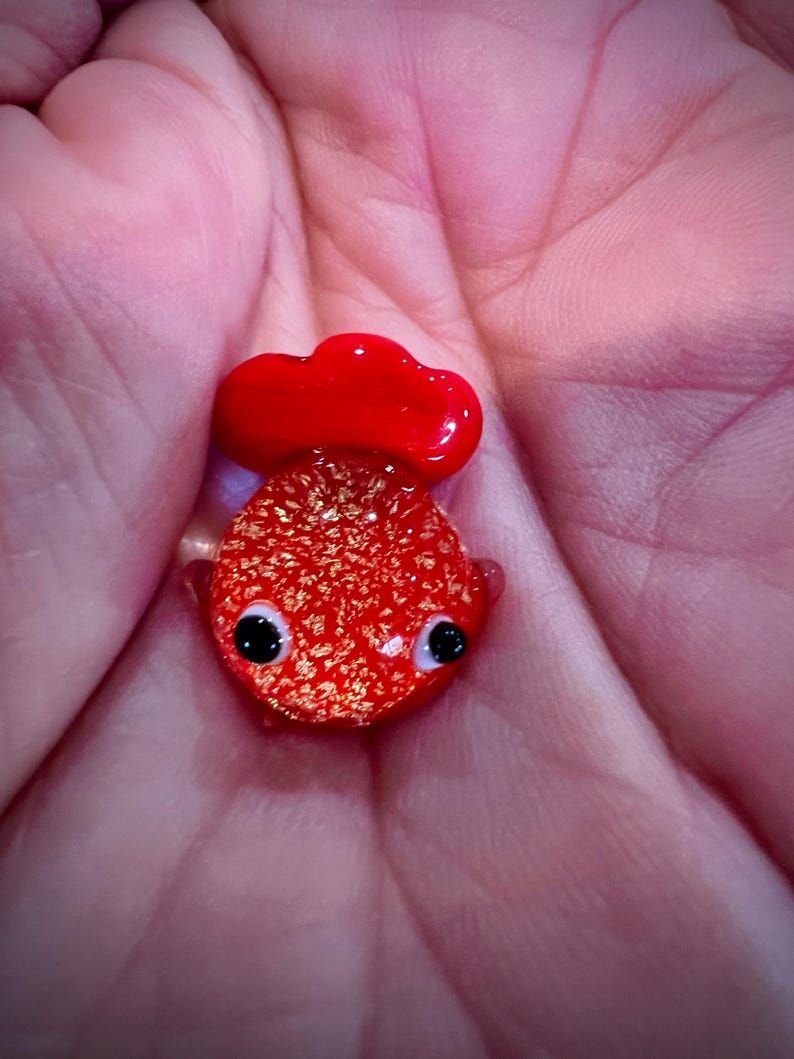 Glass Pufferfish and Friends Figurine, Blown Murano Style Art Glass - Etsy