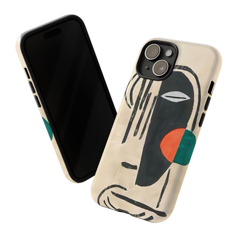 Modern Abstract Art Phone Case,couple Phone Case, iPhone 16 15 14 Pro ...