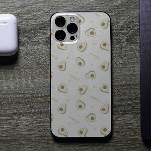 Cute Avocado Design,trendy Avocado Print,avocado Pattern Phone Case ...