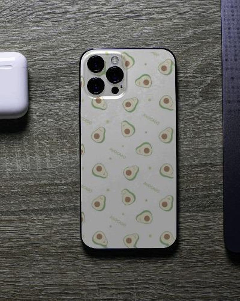 Cute Avocado Design,trendy Avocado Print,avocado Pattern Phone Case ...