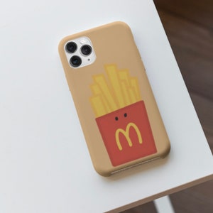 French Fries Mcdonald Phone Case Couple Matching Case Foodie Cute ...