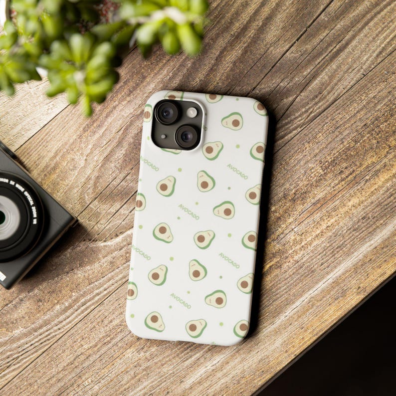 Cute Avocado Design,trendy Avocado Print,avocado Pattern Phone Case ...