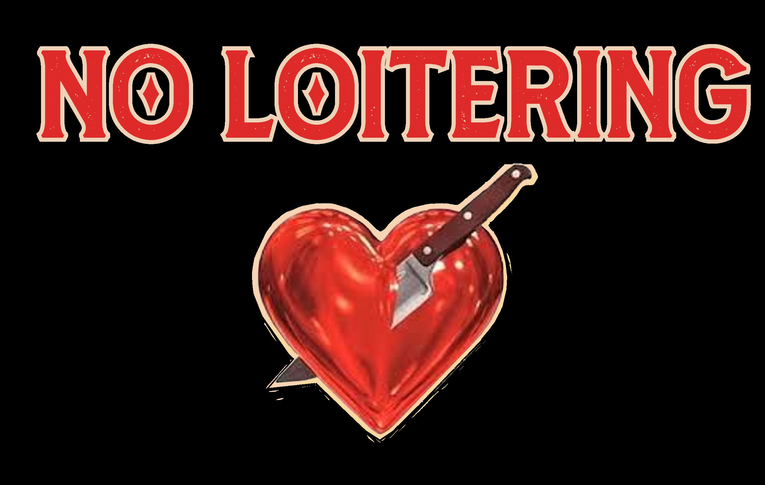 No Loitering PNG - Etsy