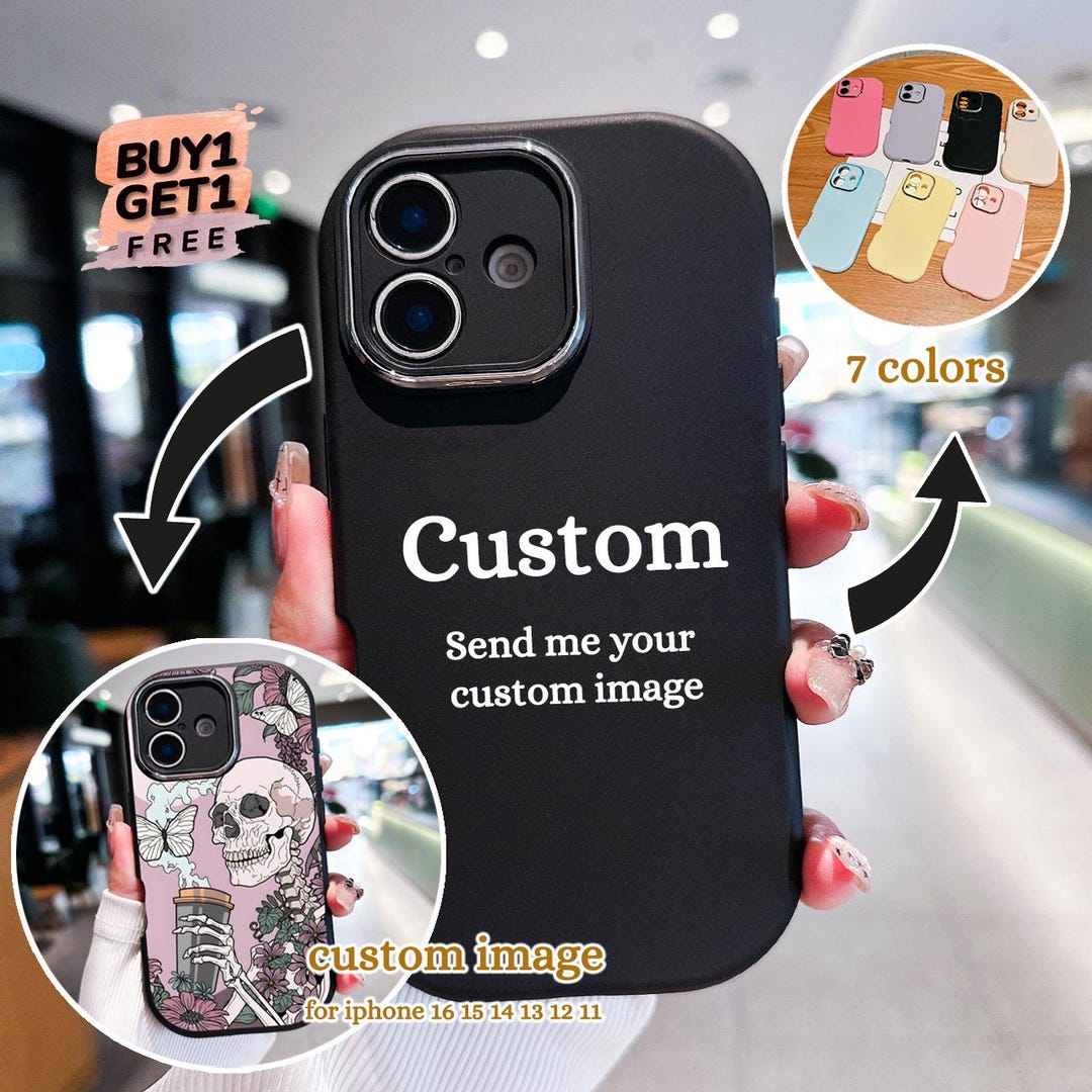 Fully Custom Image Phone Case for iPhone 16 iPhone 15 iPhone 14 iPhone ...