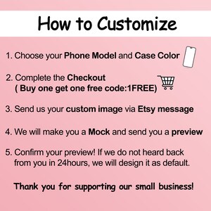 Fully Custom Image Phone Case for iPhone 16 iPhone 15 iPhone 14 iPhone ...