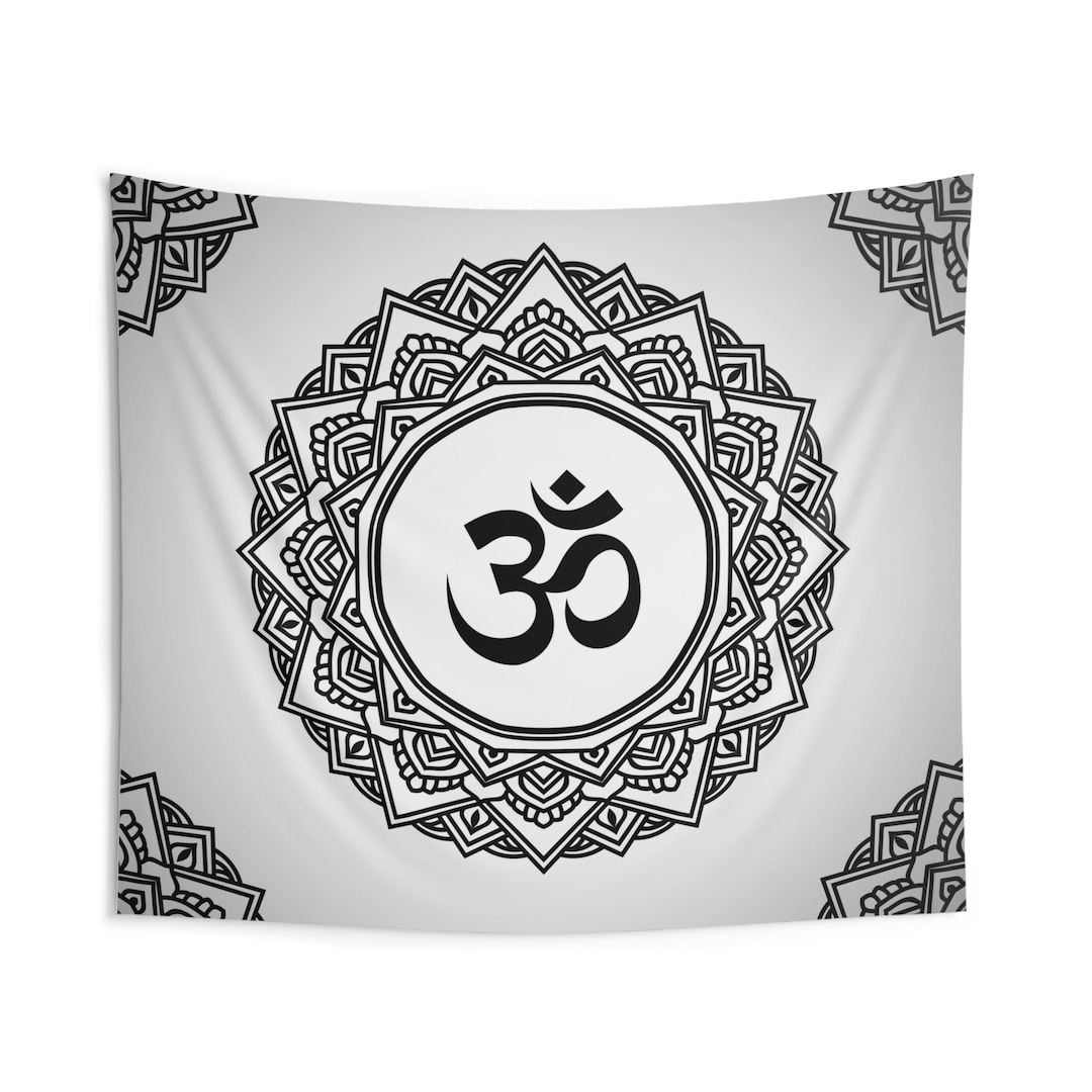 Om Backdrop Indoor Wall Tapestries 8.6 Feet L X 7.3 Feet H - Etsy