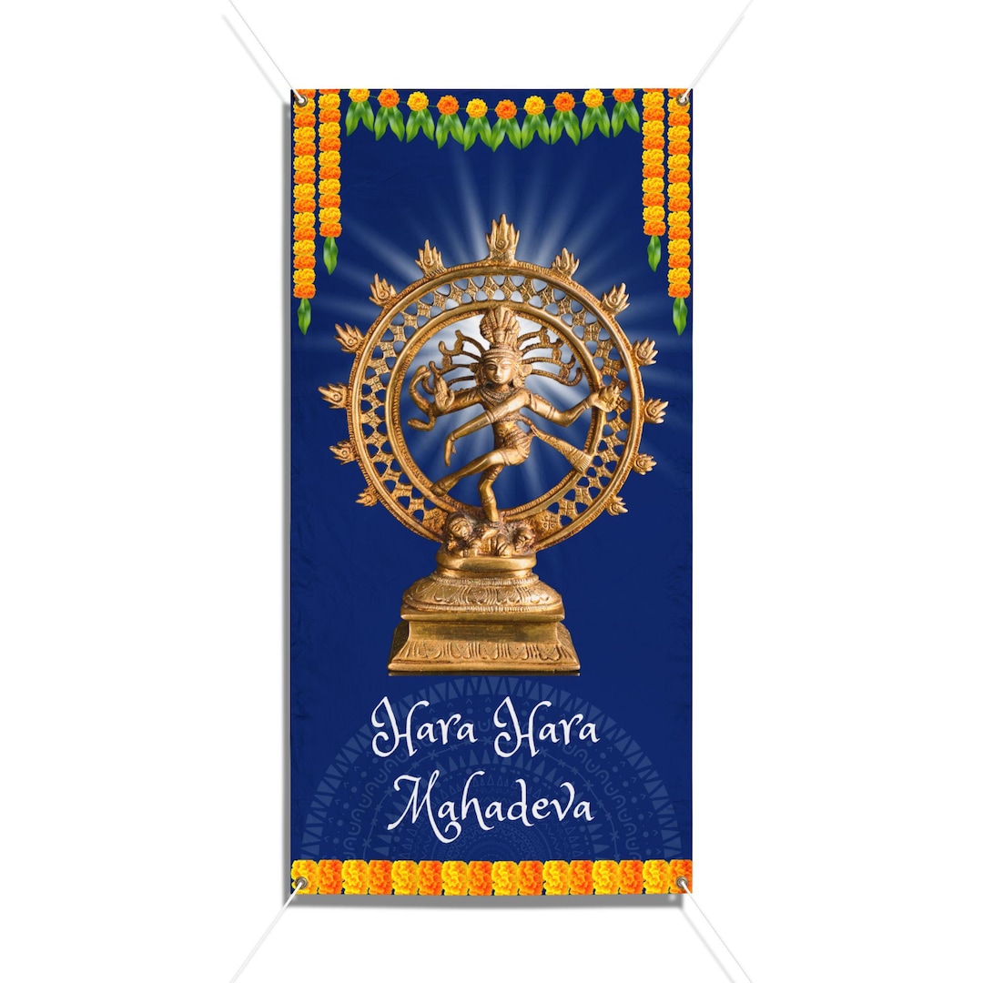 Lord Shiva - Vinyl Banner - Etsy