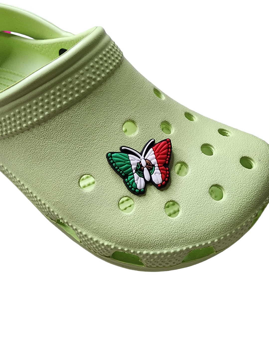 Butterfly | Mexican Flag Theme | Croc Charms - Etsy