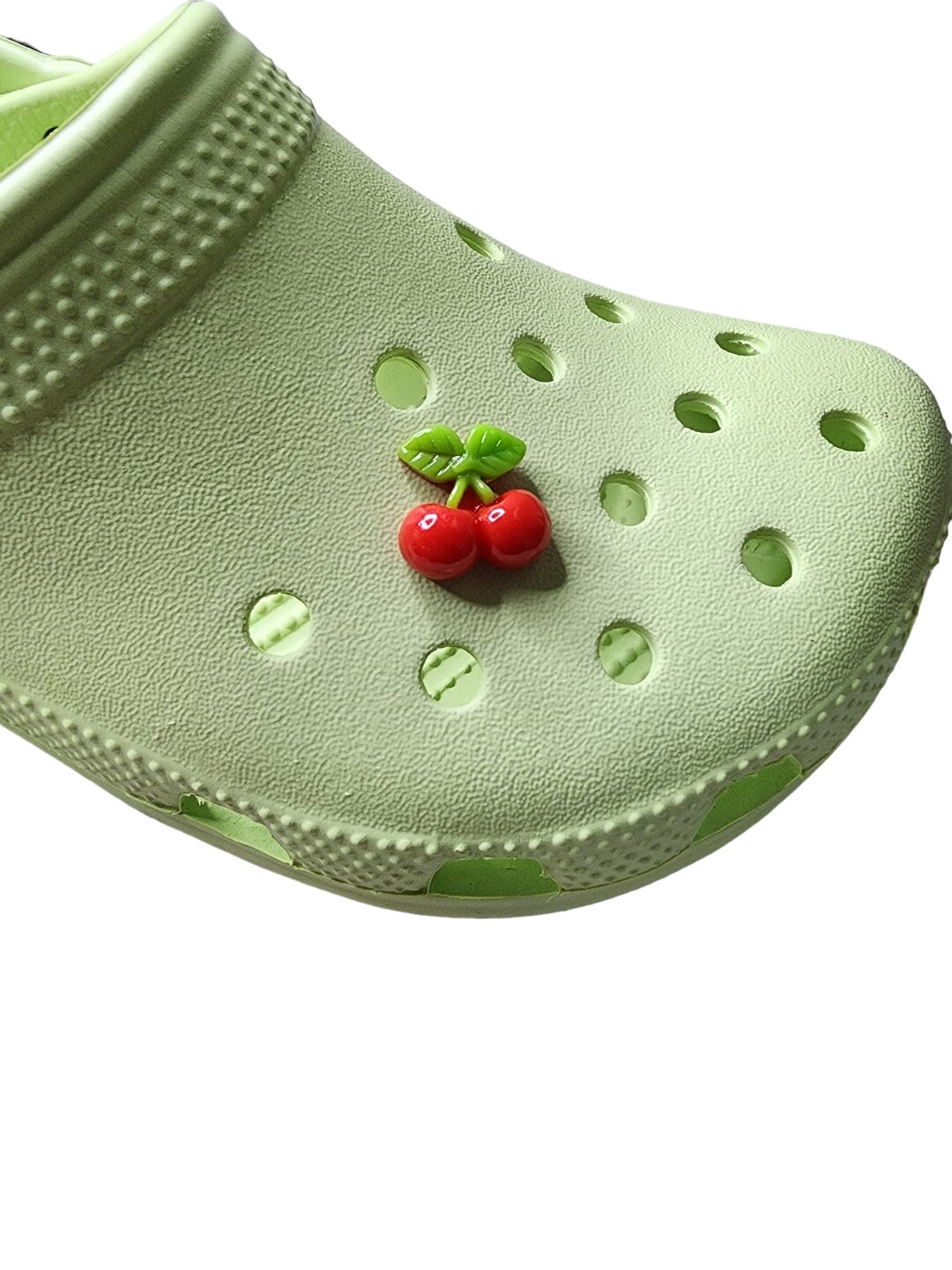 Croc Charm Resin Cherry Red Unique Styles All Ages Gift Ideas - Etsy