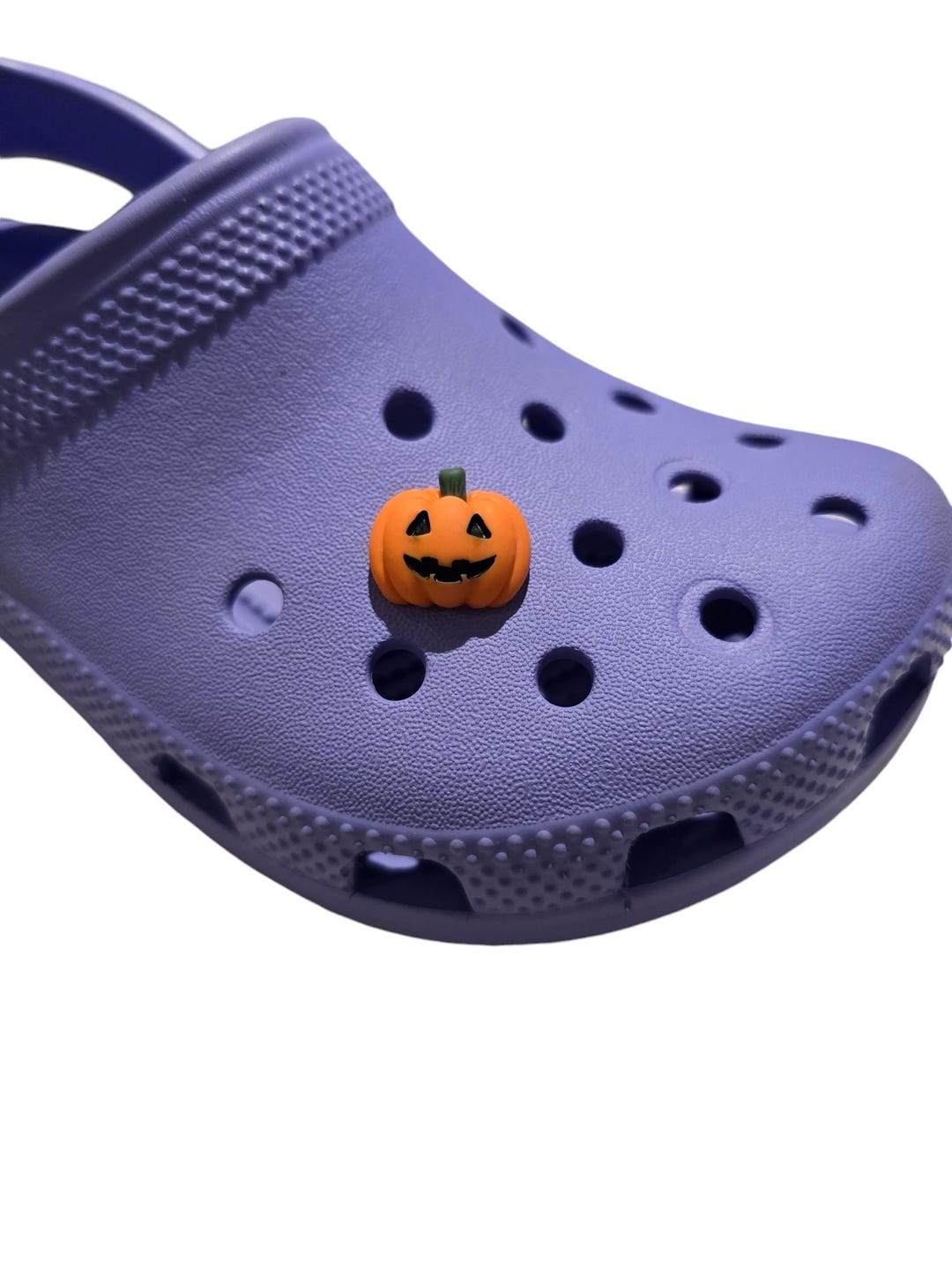 Pumpkin Style Clog Charm Fits Croc Shoes - Etsy