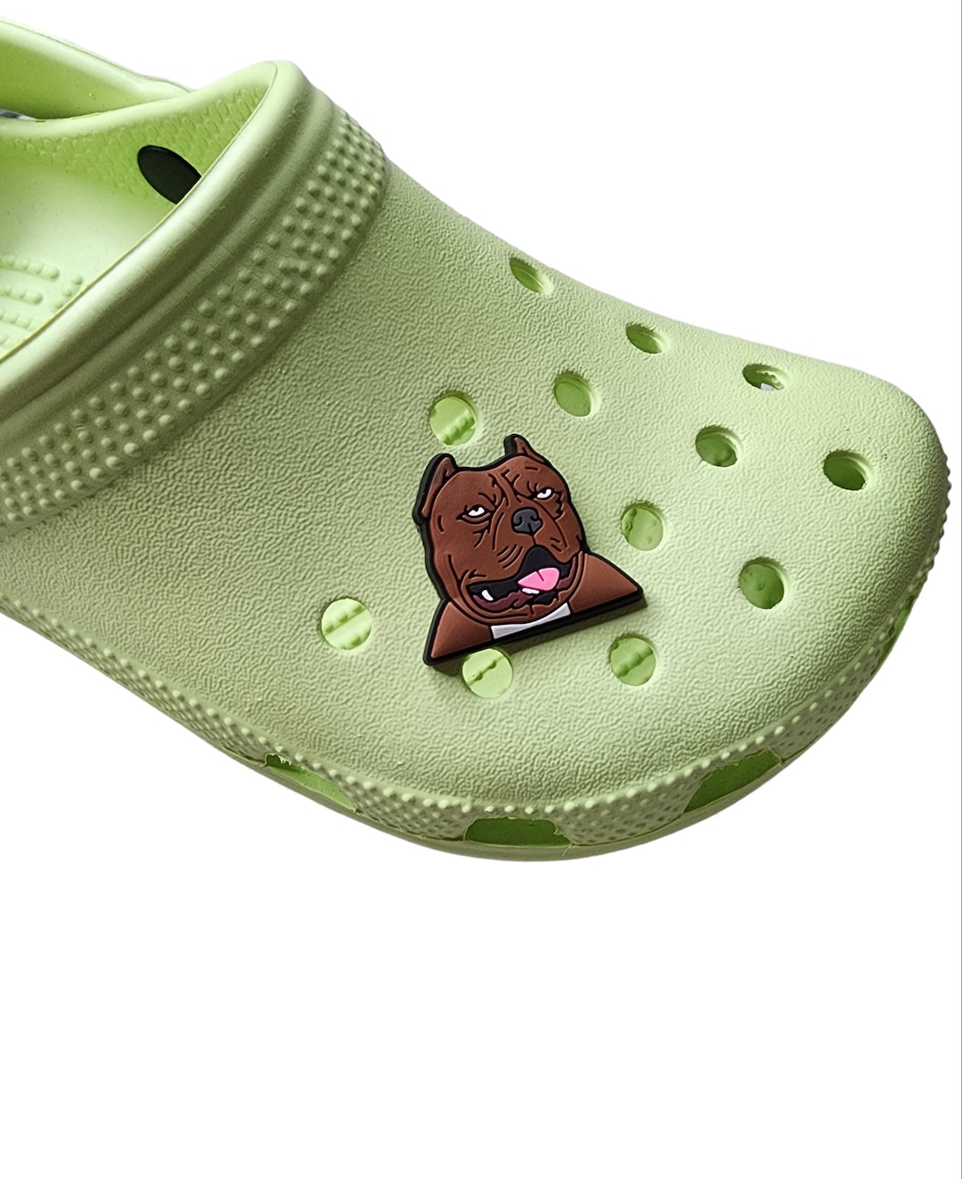Croc Charm Dog Pitbull Theme Unisex Gift Idea - Etsy