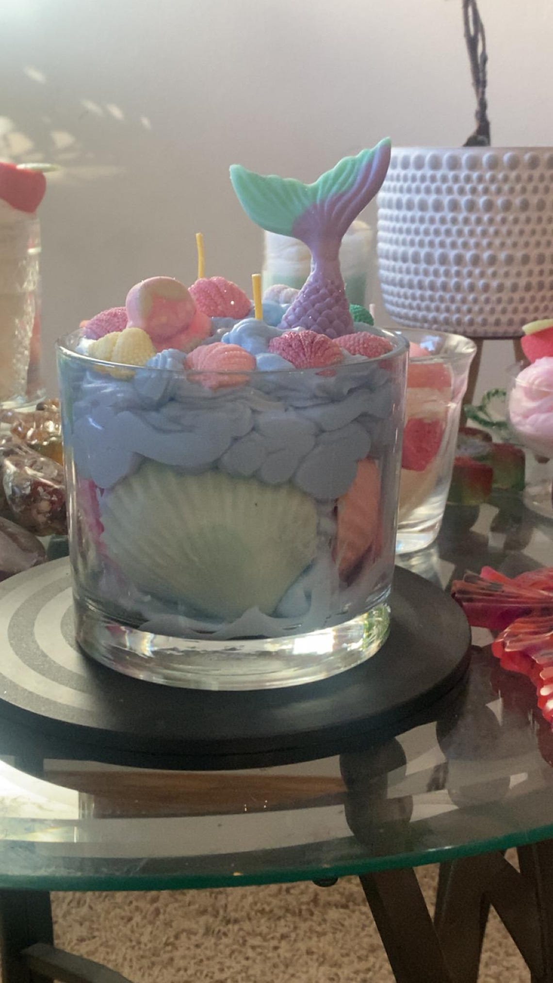 Whipped Candle, Mermaids, Seashells - Etsy