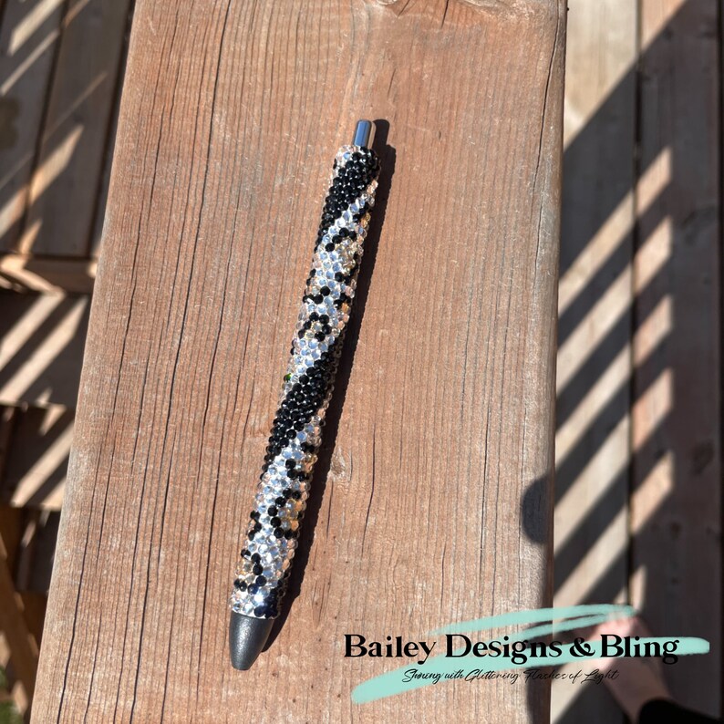 Inkjoy Gel Pen Rhinestone Pen Templates Leopard Diamonds Chevron Arrows ...