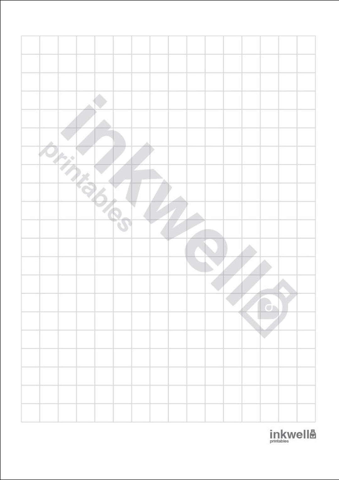 A4 Squared Printable Paper, Digital Download - Etsy