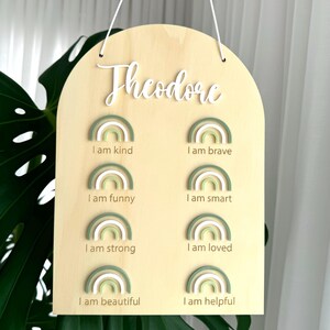 Personalised Affirmation Board - Etsy