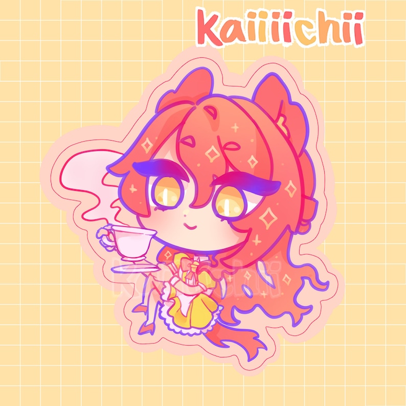 Honkai Star Rail Cat Girl Cat Boy Maid Vinyl Stickers Gacha - Etsy ...