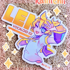 Vocaloid Rin Kagamine Len Kagamine Vinyl Sticker Car Decal - Etsy