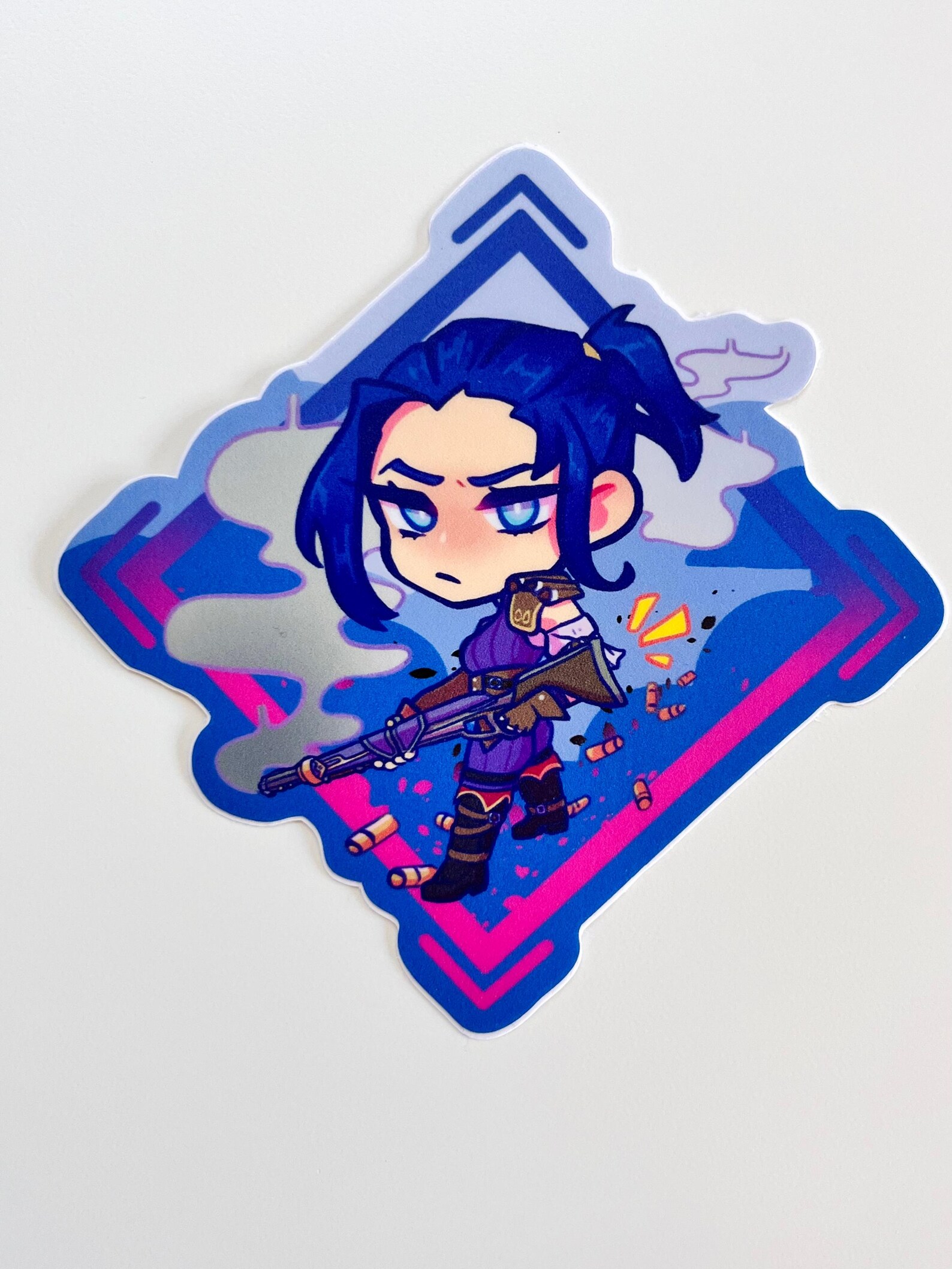 Arcane League of Legends Vinyl Sticker – Jinx, Vi, Caitlyn, Ekko - Etsy