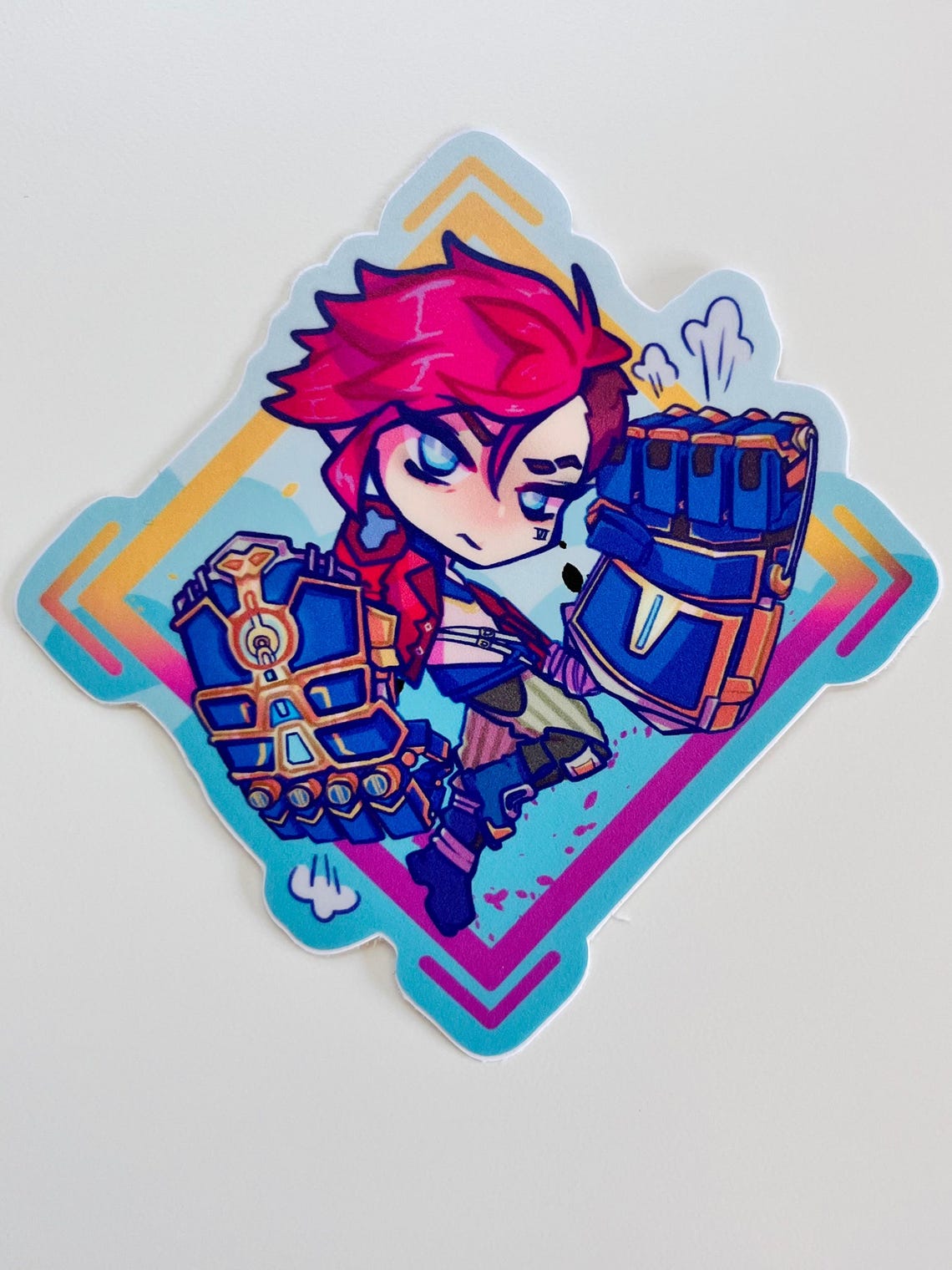 Arcane League of Legends Vinyl Sticker – Jinx, Vi, Caitlyn, Ekko - Etsy