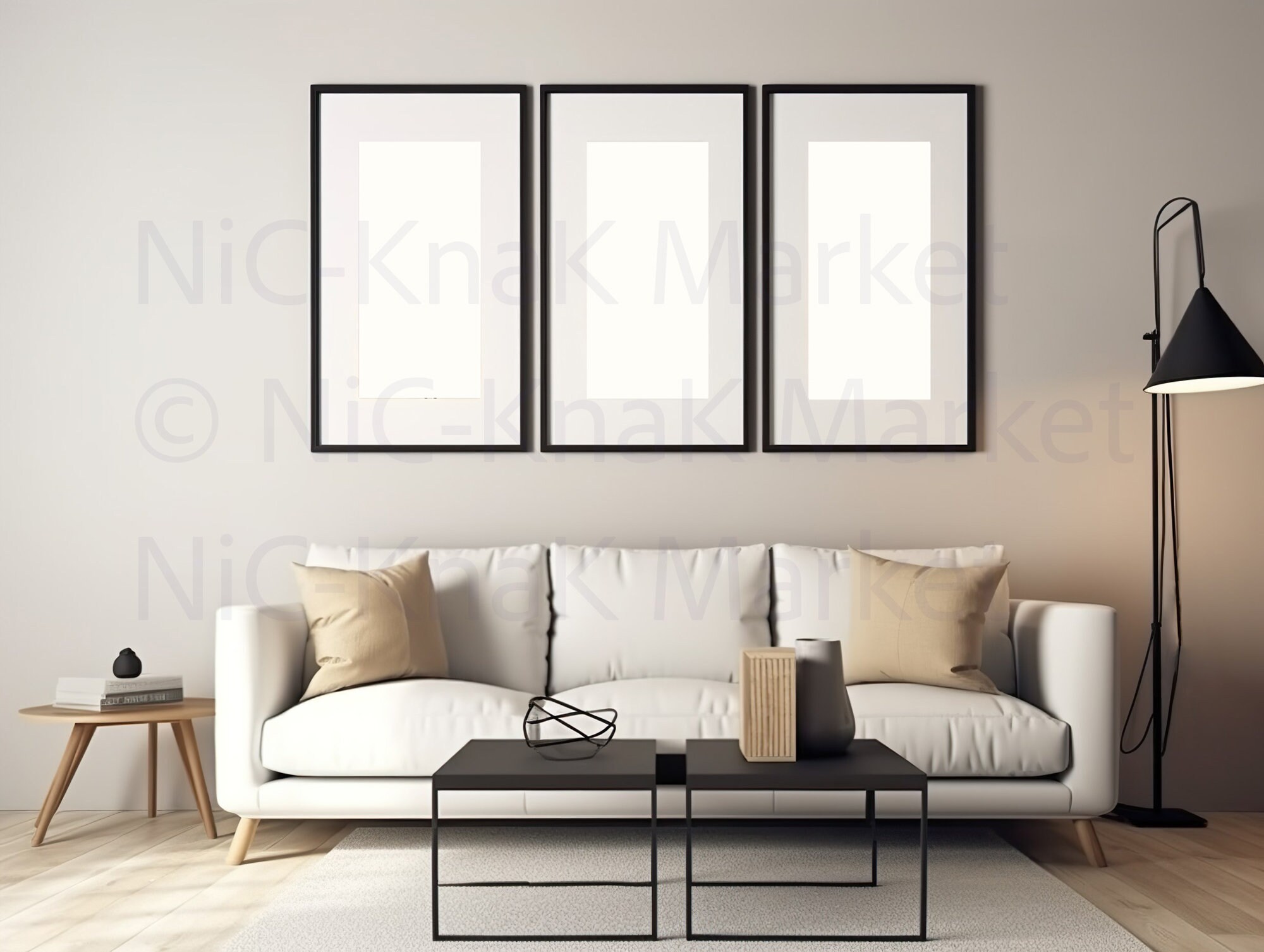 Mockup 3 FRAME MULTI PACK, Living Space, Office Space, Frame Mockup ...