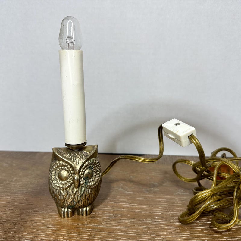 Owl Lamp - Etsy