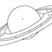 Saturn Stained Glass Pattern - Etsy