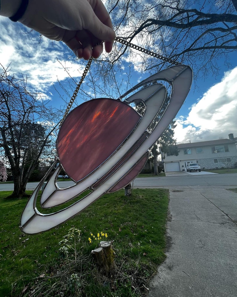 Saturn Stained Glass Pattern - Etsy