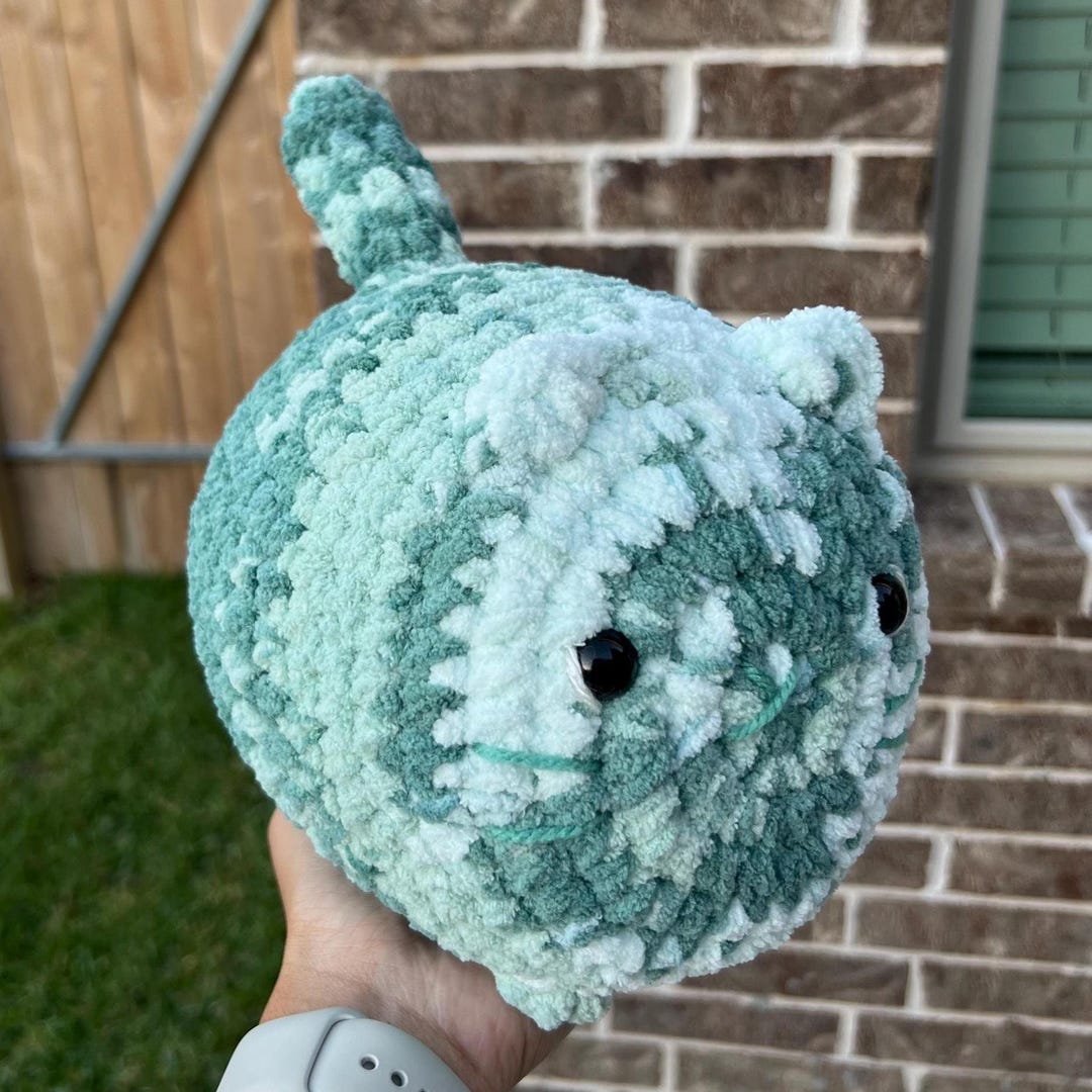 Crochet Loaf Cat - Etsy