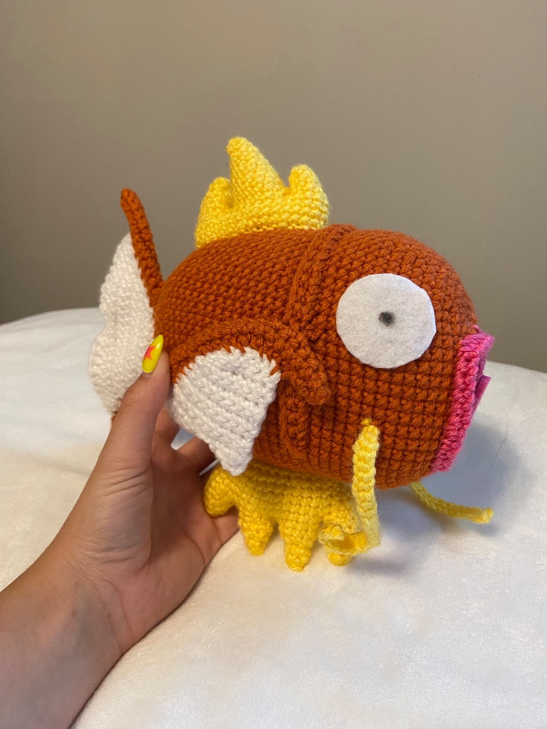 Crocheted Magikarp Pokémon - Etsy