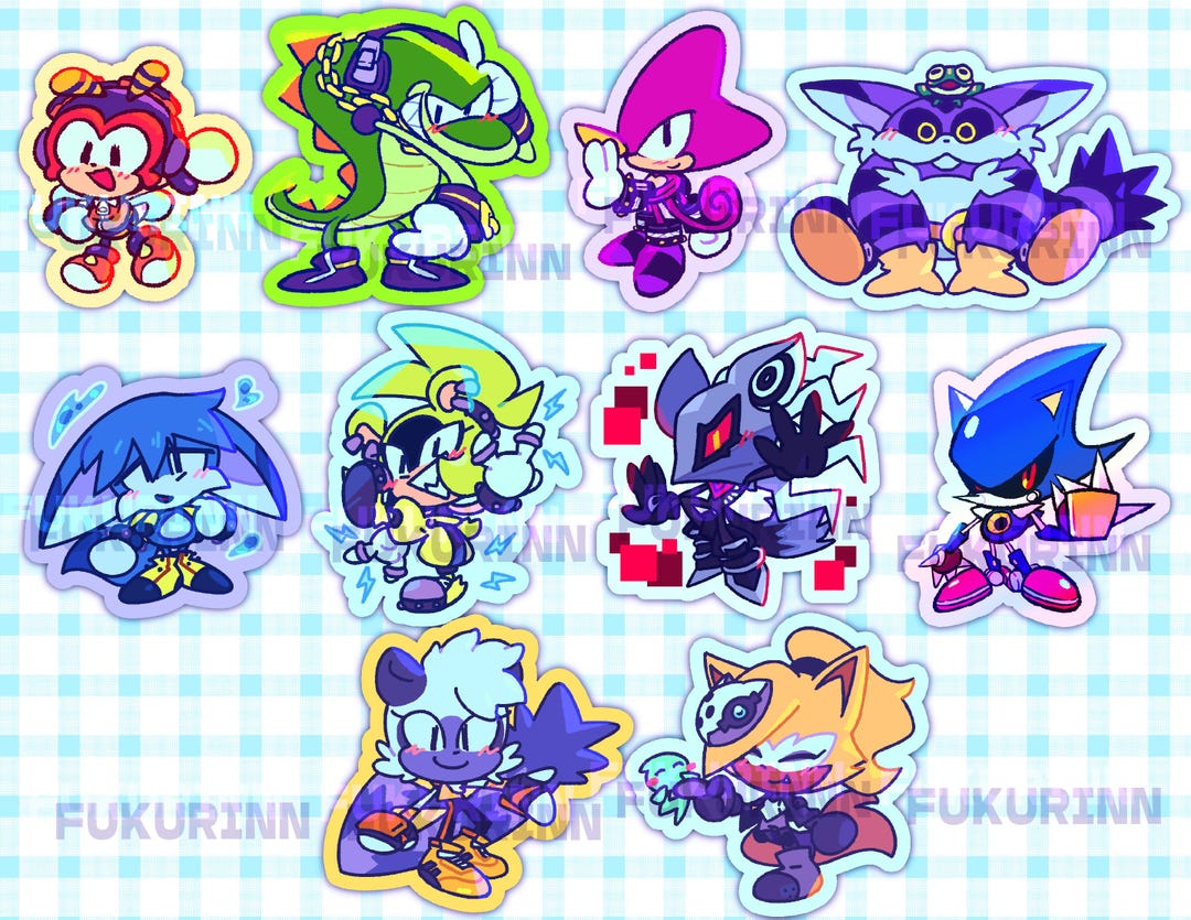 Sonny Vinyl Stickers Second Batch - Etsy