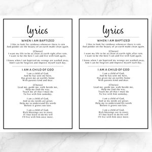 LDS Baptism Program, Baptism Program, LDS Baptism, LDS Baptism Program ...